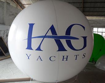 China Inflatable advertising balloon / inflatable giant helium balloon / flying logo balloon for sale