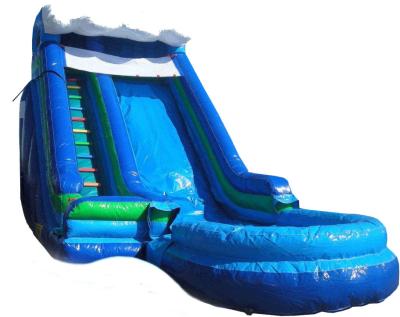 China Inflatble Slide / inflatable pool slide / inflatable giant water slide wave slide for sale