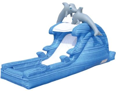 China Inflatble Slide / inflatable pool slide / inflatable dolphin water slide for sale