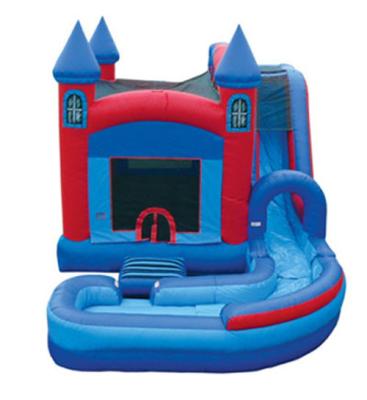 China Inflatable Water Slide / inflatable giant castle slide for sale