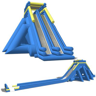 China Inflatable hippo slide outdoor slide hot selling water slide for sale