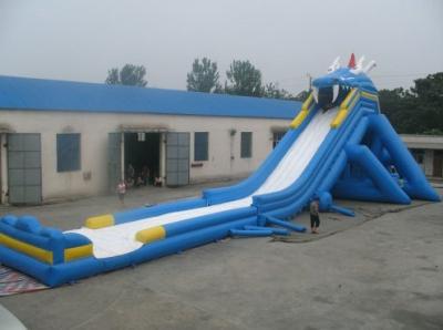 China Inflatable hippo slide giant outdoor slide for sale