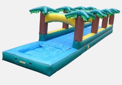 China inflatable tropical slide ,giant inflatable slip and slide for adult for sale