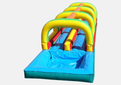 China inflatable tropical slide ,giant inflatable slip and slide for adult for sale