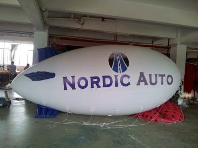 China customized advertising advertising flying helium blimp balloon for sale