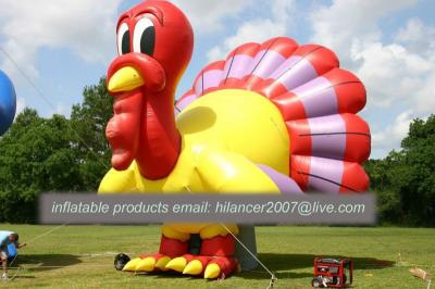 China advertising inflatable giant turkey for sale for sale