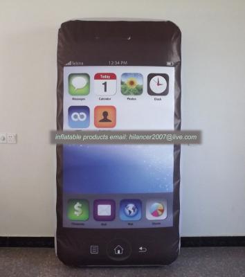 China inflatable giant Iphone mobile model advertising for sale