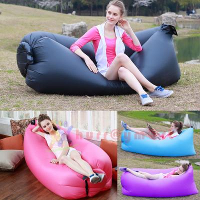 China Fast filling waterproof Inflatable lazybag hangout lamzac laybag Guangzhou for sale