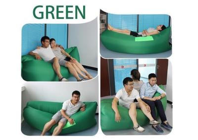 China Banana Sleeping Bag,Portable Soft Inflatable Air Sleeping Bag, Nylon Lamzac Hangout for sale