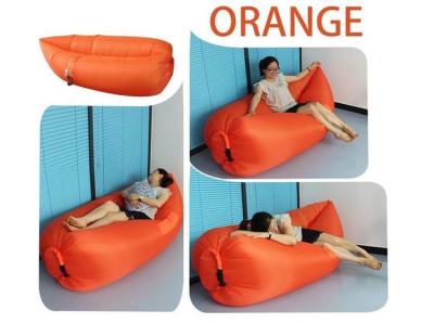 China Banana Sleeping Bag,Portable Soft Inflatable Air Sleeping Bag, Nylon Lamzac Hangout for sale