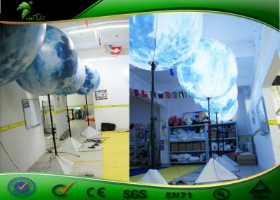 China Aufblasbare Beleuchtungs-Dekoration PVCs, kundenspezifischer Halogen-Licht-Ballon-Ball-Stand zu verkaufen