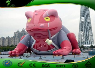 Cina Rospo rosso del fumetto all'aperto gonfiabile gigante dei giocattoli per altezza di spettacolo 6m in vendita