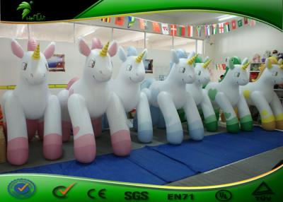 Cina Giocattoli gonfiabili elastici dell'unicorno dei personaggi dei cartoni animati con il PVC impermeabile di 0.4mm in vendita
