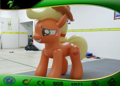 Cina Personaggi dei cartoni animati gonfiabili dei bambini del ODM, giocattolo gonfiabile giallo del cavallo per i bambini in vendita