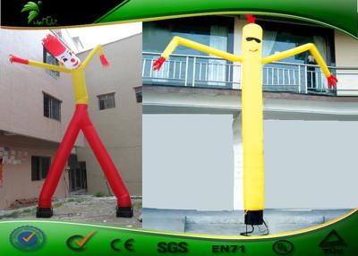 China Digitaces que imprimen a los bailarines inflables del aire 10mH, individuo ondulado inflable del brazo en venta