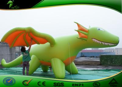 Cina I palloni gonfiabili verdi giganti di pubblicità, drago del PVC Balloons i personaggi dei cartoni animati in vendita