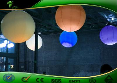 China Bunter aufblasbarer Beleuchtungs-Dekorations-Durchmesser 32 Zoll PVC-Ballon mit LED beleuchtet zu verkaufen