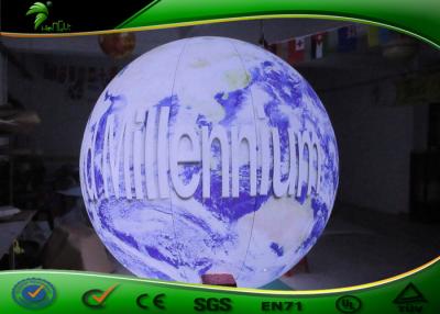 Cina Il LED accende il grande globo gonfiabile della terra dei palloni gonfiabili di pubblicità in vendita