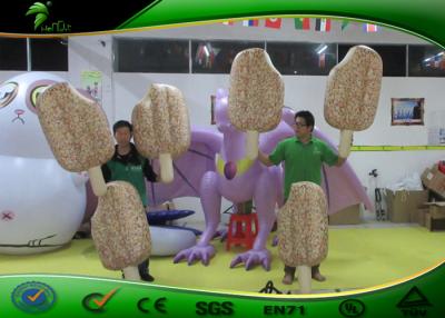 Cina Ghiacciolo gonfiabile gonfiabile commerciale del PVC del gelato alto 1m in vendita