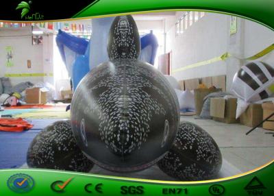 Cina l'acqua gonfiabile nera gonfiabile gigante lunga dello squalo/PVC di 3m gioca in vendita