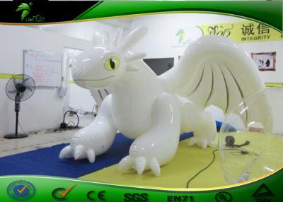 Cina Costume animale gonfiabile di Gaint del drago gonfiabile bianco vivo in vendita