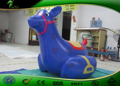 Cina Fumetto gonfiabile su ordinazione porpora del modello di esplosione del cavallo di progettazione in vendita