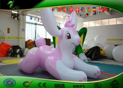 Cina Rosa gonfiabile dei personaggi dei cartoni animati 2m del giocattolo gonfiabile del coniglio in vendita