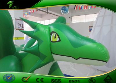 Cina Personaggi dei cartoni animati gonfiabili del grande drago gonfiabile verde gigante in vendita
