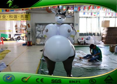 Cina Bianco di modello animale gonfiabile su misura delle pecore sexy gonfiabili in vendita