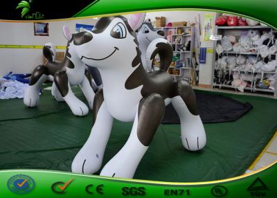 Cina husky gonfiabili di pubblicità fumetto di 2m, annunciante pubblicità gonfiabile in vendita