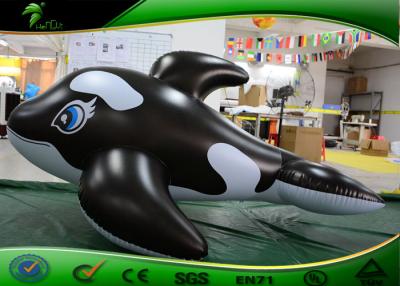 Cina Fumetto gonfiabile nero del PVC/delfino gonfiabile che modella il fumetto di pubblicità in vendita