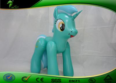 Cina Il cavallo verde gonfiabile della decorazione, la maggior parte del attraente progetta il fumetto per il cliente da vendere in vendita