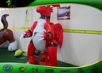 China Dragão vermelho inflável do PVC para o partido, traje inflável do dragão para a atividade à venda