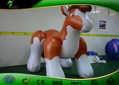 Cina Giocattolo gonfiabile del cavallo dei personaggi dei cartoni animati dell'elio da 1 m. Brown con il materiale del PVC in vendita