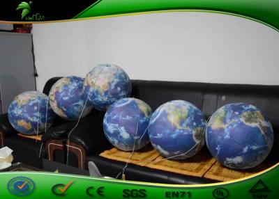 Cina Annunciando il pallone gonfiabile della luce dell'elio LED del globo della terra per la decorazione in vendita