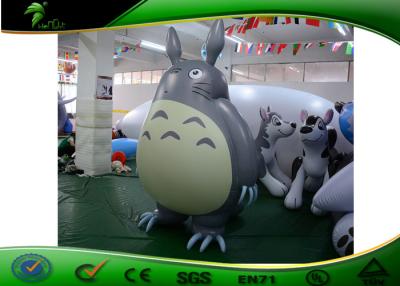 China Customized Cute Inflatable Cartoon Totoro / Inflatable Japan Animal Cat Toy Model for sale