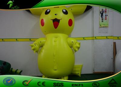 Cina Costume gonfiabile alto gonfiabile giallo adorabile del fumetto del ratto dei personaggi dei cartoni animati 2m in vendita