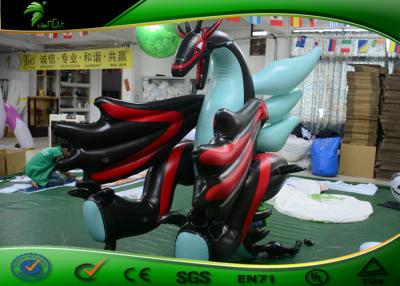 中国 巨大な広告0.4mmポリ塩化ビニールの膨脹可能なトンボのマンガのキャラクタ黒い色 販売のため