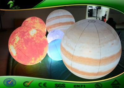 Cina Pallone gonfiabile d'attaccatura della decorazione a forma di pianeta per la pubblicità dell'approvazione di ROHS in vendita