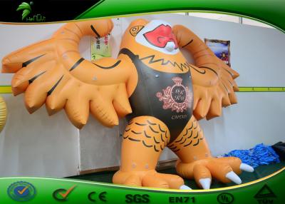 Cina Di Eagle di garanzia dei personaggi dei cartoni animati 1 - 2 anni gonfiabili animali arancio stanti in vendita