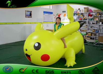 Cina Il PVC/TPU/panno Pikachu adorabile di Oxford hanno modellato i giocattoli gonfiabili animali per i bambini 3M in vendita