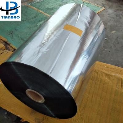 Cina Film CPP metallizzato altamente riflettente OPP/CPP roll film con certificato SGS e OEM in vendita