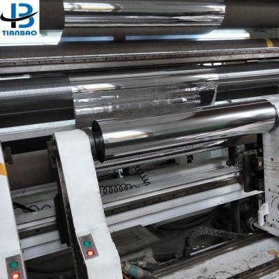 Cina Film CPP metallizzato altamente riflettente OPP/CPP roll film con certificato SGS e OEM in vendita