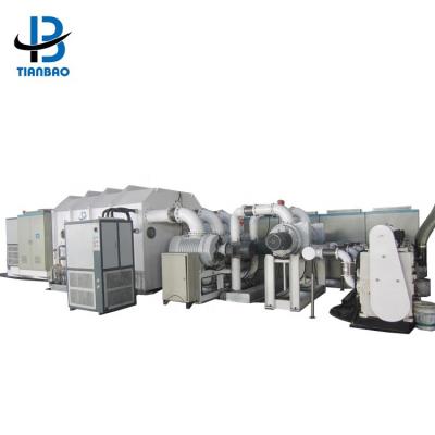 China 300KV trommelmetalliserende vacuümapparatuur met automatische besturing en PLC touchscreenmodus Te koop