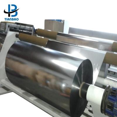 Cina Pellicola di imballaggio pellicola riflettente CPP metallizzata in argento per imballaggi farmaceutici in vendita