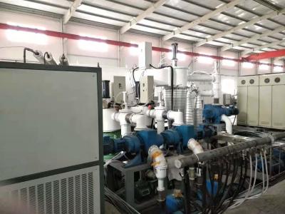 Cina 380V tensione acciaio inossidabile a vuoto metallizzato PET pellicola di rivestimento macchina per il rivestimento in vendita
