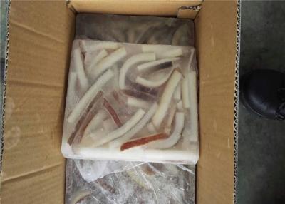 China 85g natuurlijke Kleur Reuzeperu strips fresh frozen squid Te koop