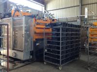 China Rustproof Rotating Coder PLC EPP Molding Machine for sale