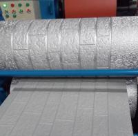 China Pouring PU Foam Cladding Wall Ceiling Panel Making Machine for sale
