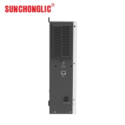 China Inversor de energia solar híbrida com entrada fotovoltaica de 450V 4.2KW saída 230Vac monitoramento em tempo real à venda